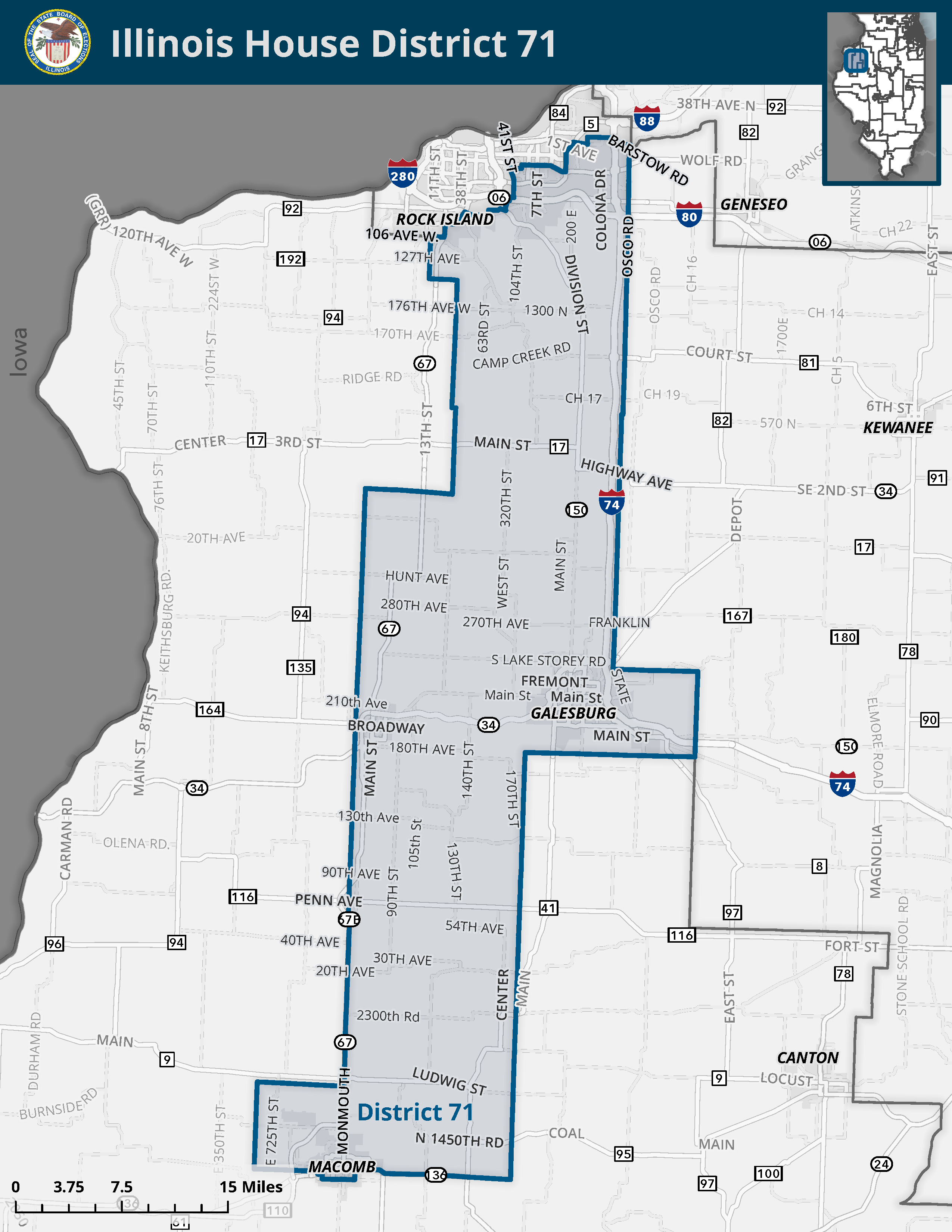 » District